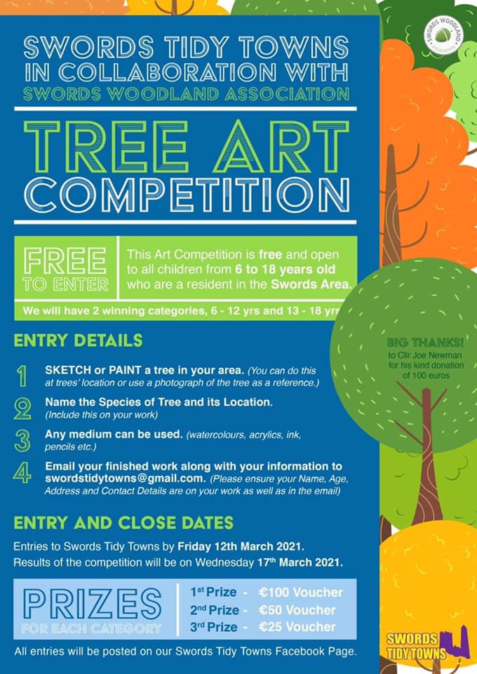 Tree Art Competition – Swords Tidy Towns