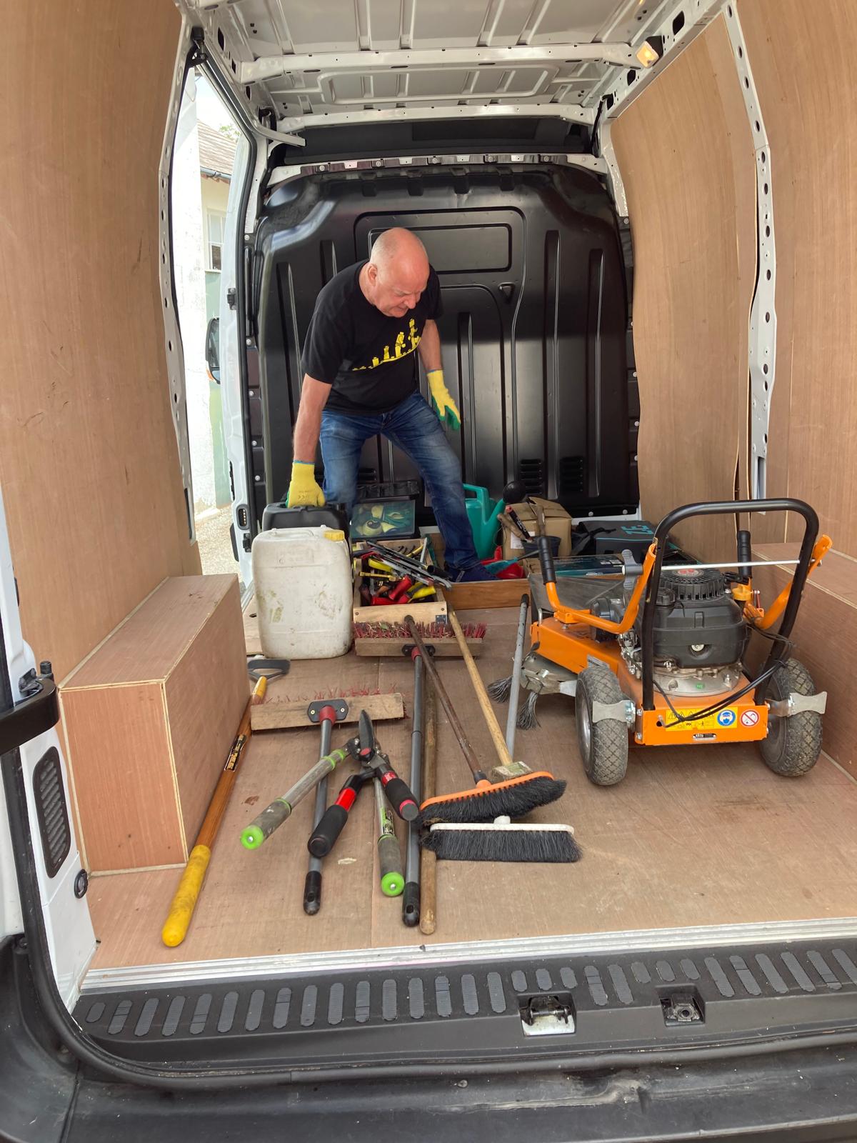 Winny the van – Swords Tidy Towns